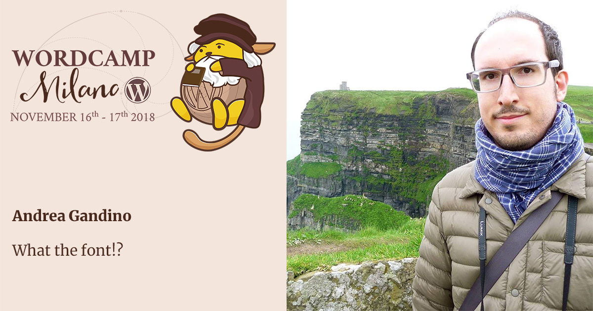 What the font!? – WordCamp Milano